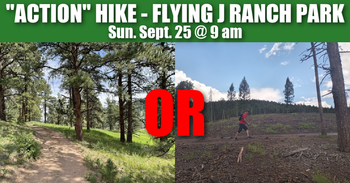 “ACTION” HIKE: Flying J Ranch Park – The Colorado Smokescreen